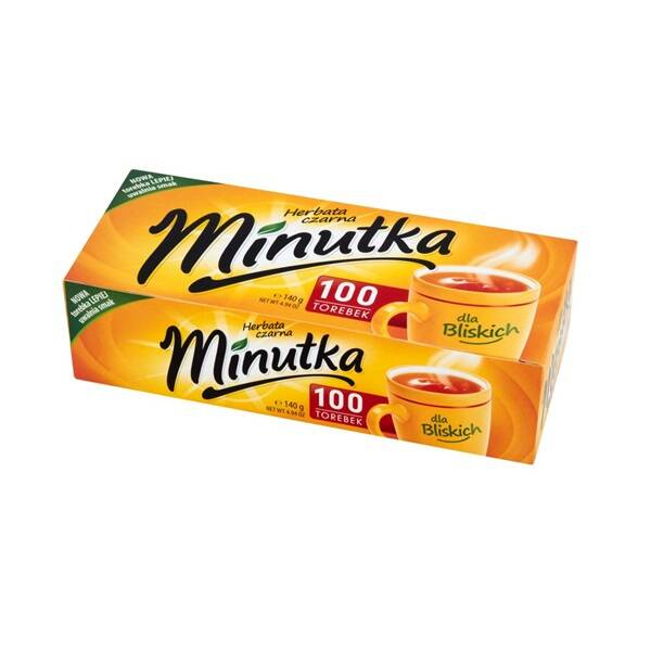 MINUTKA Herbata czarna 100 torebek | | smart-pak.pl - opakowania ...